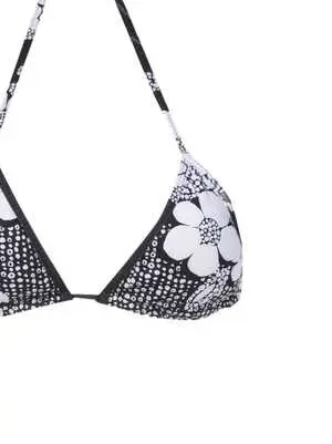 AMIR SLAMA Floral-print Bikini Set