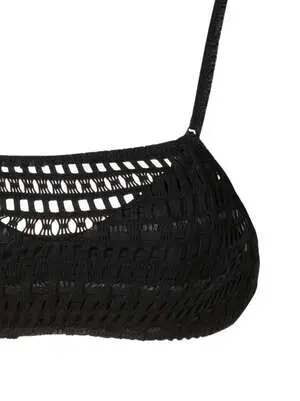 AMIR SLAMA Open-knit Bikini Set