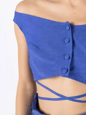 AMIR SLAMA Off-shoulder Blouse