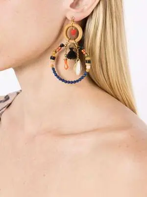 AMIR SLAMA Bead-embellished Single Earring