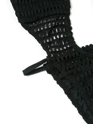 AMIR SLAMA Open-knit One-piece