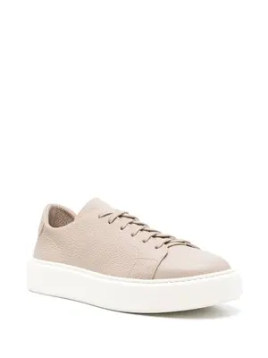 HENDERSON BARACCO Chronos Leather Sneakers - Grey