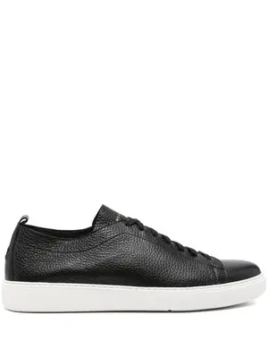 HENDERSON BARACCO Byron Leather Sneakers - Black