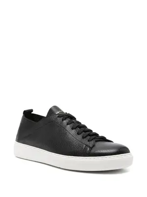 HENDERSON BARACCO Byron Leather Sneakers - Black