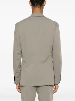 LARDINI Taffeta Single-breasted Blazer
