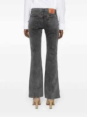 Y/project Faded Bootcut Jeans - Black