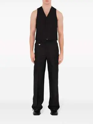 Burberry Wool-silk Blend Waistcoat