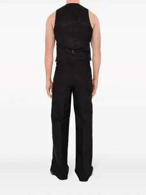 Burberry Wool-silk Blend Waistcoat