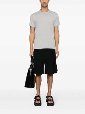 Comme Des Garçons Logo-print Cotton T-shirt - Grey