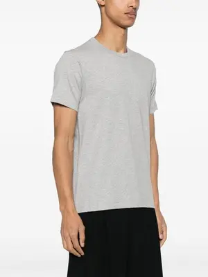 Comme Des Garçons Logo-print Cotton T-shirt - Grey