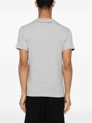 Comme Des Garçons Logo-print Cotton T-shirt - Grey