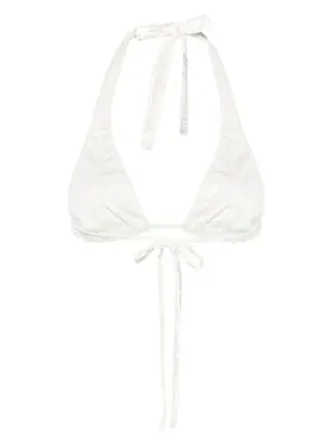 FORTE_FORTE Triangle Velvet Bikini Top