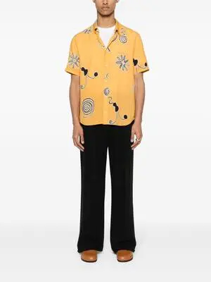 Jacquemus Mello Spiral-print Shirt