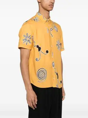 Jacquemus Mello Spiral-print Shirt