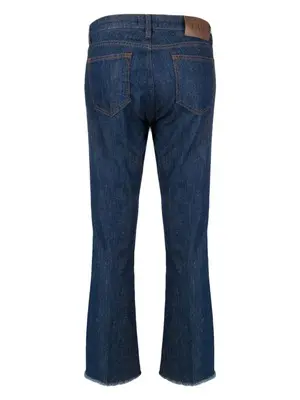 FAY Mid-rise Cropped Jeans