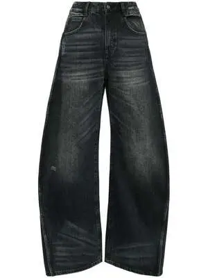 JNBY Side-stripe Wide-leg Jeans
