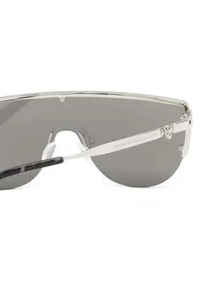 Alexander McQueen Shield Sunglasses - Silver