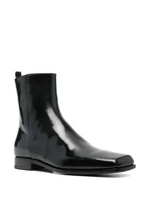 Prada Square-toe Ankle Boots