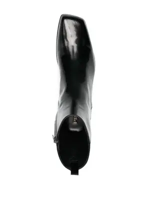 Prada Square-toe Ankle Boots