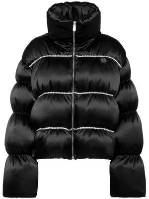 Philipp Plein Crystal-embellished Down Jacket