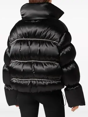Philipp Plein Crystal-embellished Down Jacket