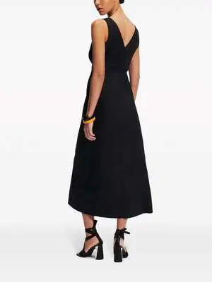 Karl Lagerfeld Cotton Maxi Shirt Dress