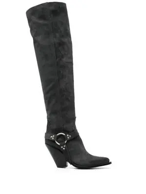 SONORA Acapulco Suede Boots - Grey