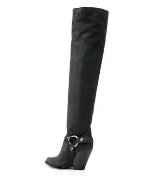 SONORA Acapulco Suede Boots - Grey