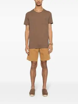 Massimo Alba Vela Corduroy Bermuda Shorts - Neutrals