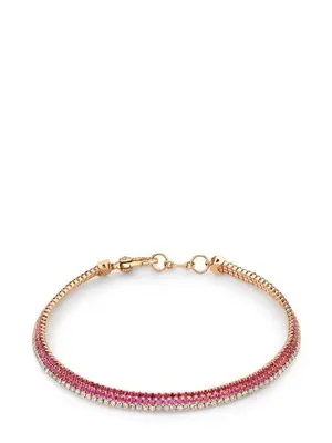 Shay 18kt Rose Gold Multi-stone Bracelet