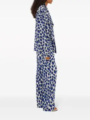 Burberry Strawberry Print Straight Trousers