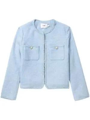 B+AB Braided-trim Tweed Jacket
