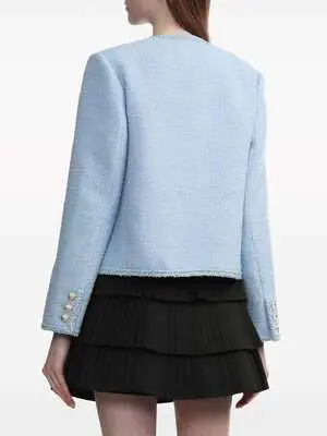 B+AB Braided-trim Tweed Jacket