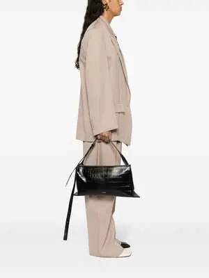 JIL SANDER Medium Empire Leather Shoulder Bag
