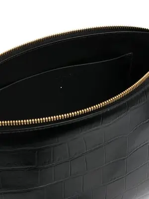 JIL SANDER Medium Empire Leather Shoulder Bag