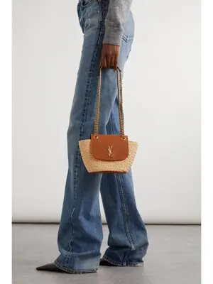Saint Laurent Manon Mini Shoulder Bag - Brown