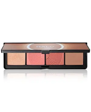 Smashbox Halo Sculpt + Glow Face Palette With Vitamin E - Back To Cali