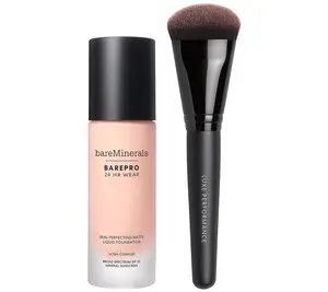 BareMinerals® Spf 20 Barepro Liquid Foundationwith Luxe Brush - One-color