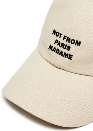 Drole De Monsieur Nfpm Cotton-twill Cap