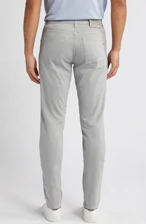 BRAX Chuck Hi Flex Modern Fit Five-pocket Pants - Silver