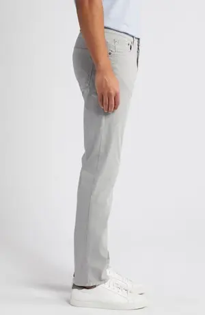 BRAX Chuck Hi Flex Modern Fit Five-pocket Pants - Silver