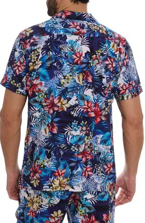 Robert Graham Merrick Floral Camp Shirt