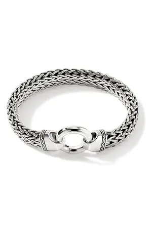 John Hardy Sterling Flat Chain Bracelet - Silver