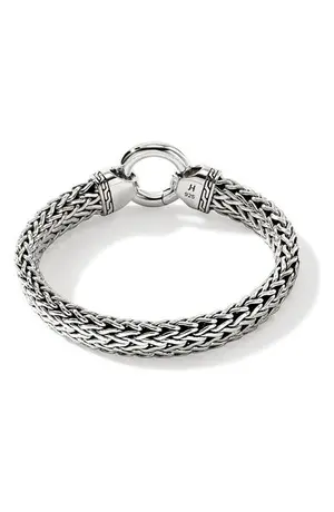 John Hardy Sterling Flat Chain Bracelet