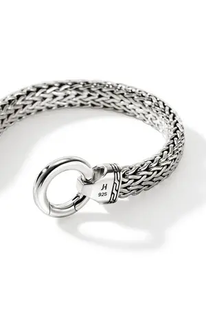 John Hardy Sterling Flat Chain Bracelet