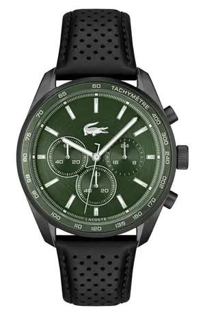 Lacoste Lacoste Boston Chronograph Watch Black/ Green