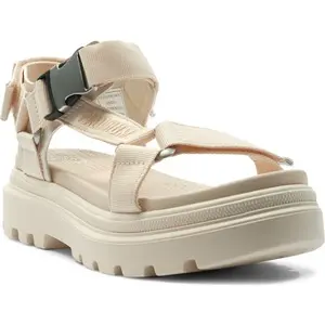 PALLADIUM Pallacruise Platform Sandal - Sand