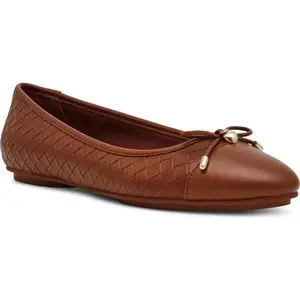 Women's Cognac Flats