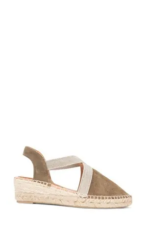 PATRICIA GREEN Grace Espadrille Wedge - Olive