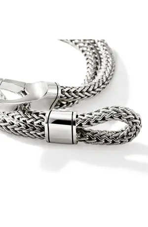 John Hardy Hook Clasp Double Row Bracelet